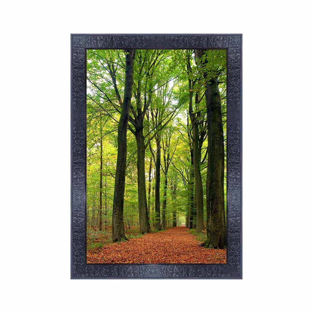 pnf Poster And Frames Natural Landscape Scenery Wooden Photo Frame With ...