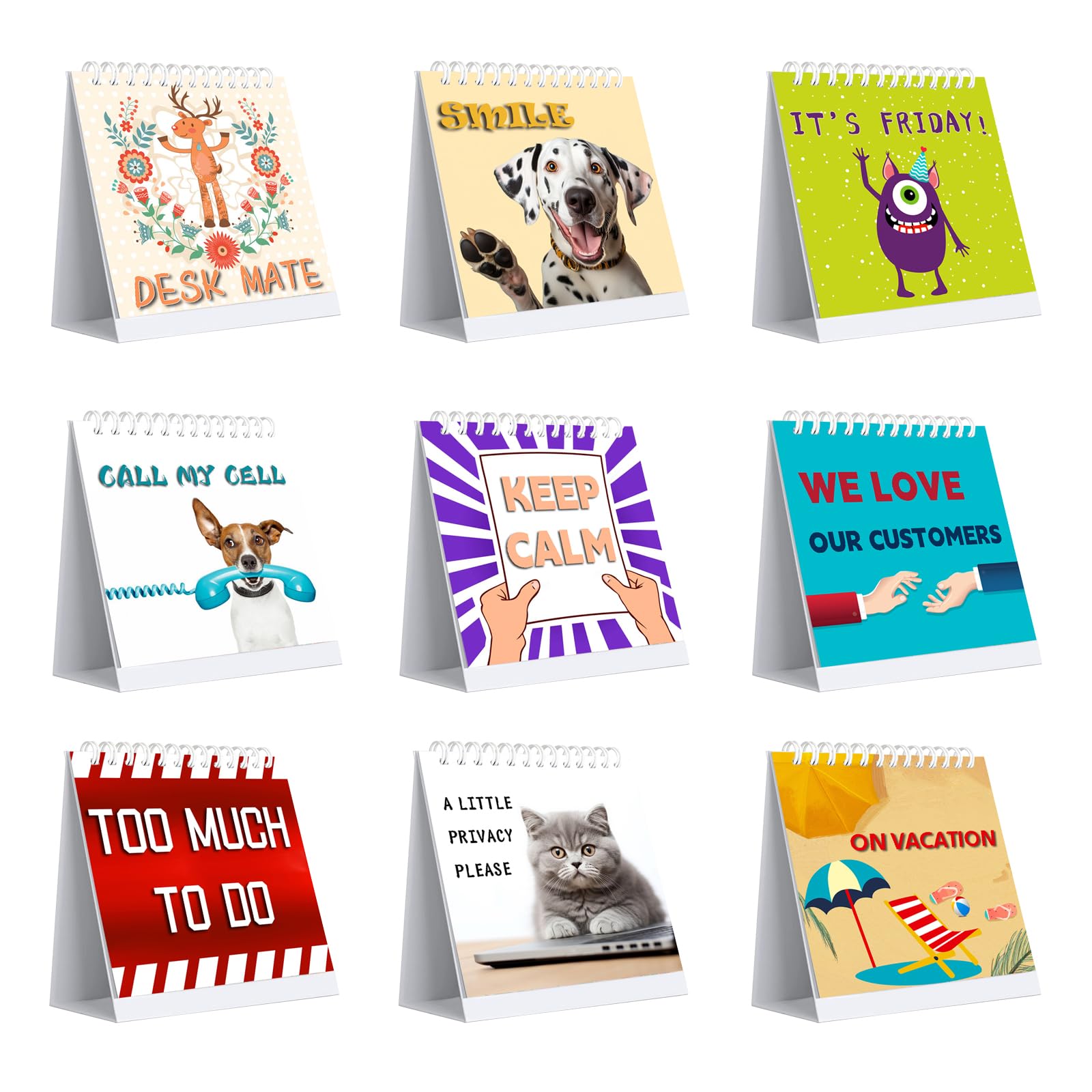 Amazon.com: Office Desk Sign,Funny Desk Signs,30 Different Fun and Flip ...