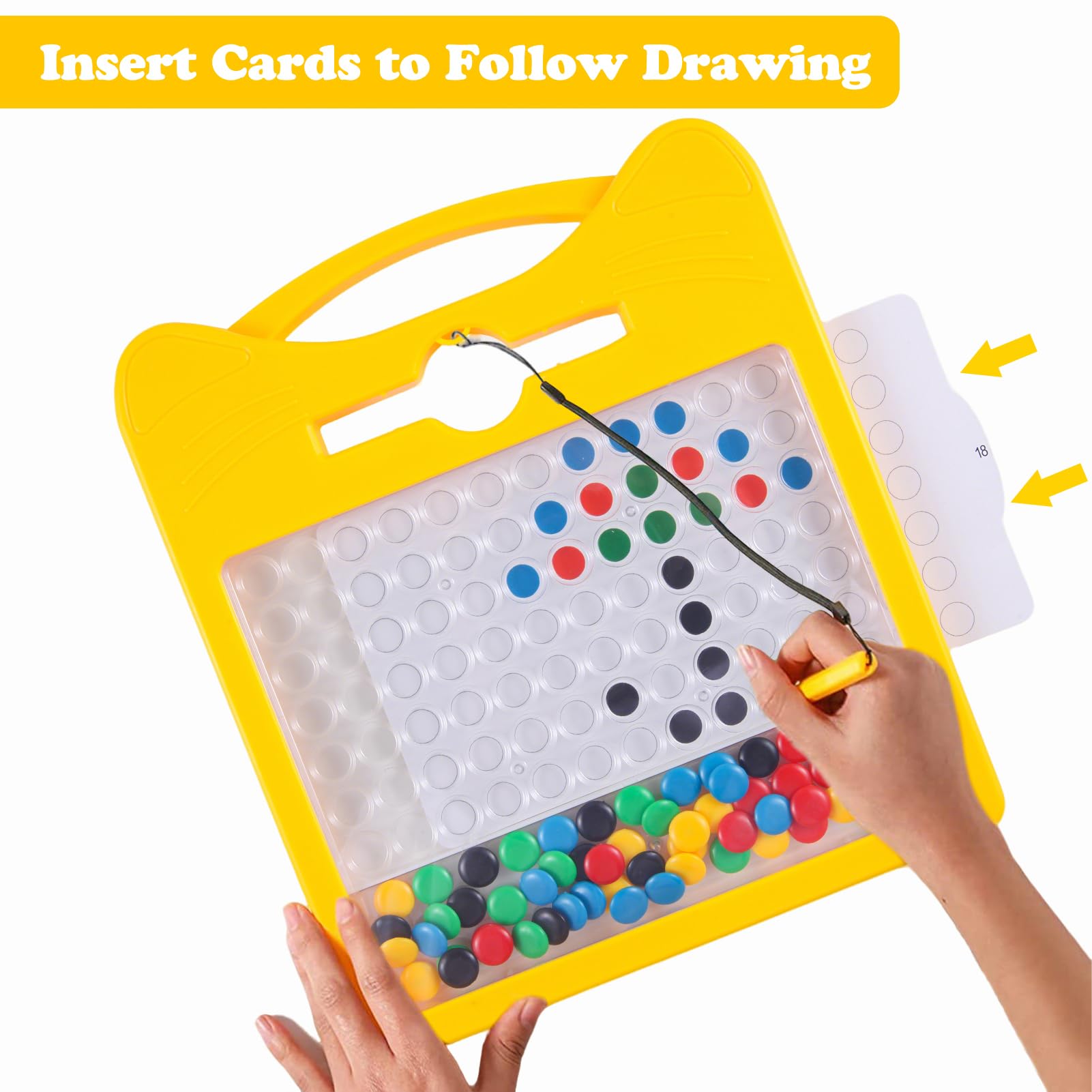 Gifts For Kids Magnetic Drawing Board, Magnet Doodle Board With Pen ...