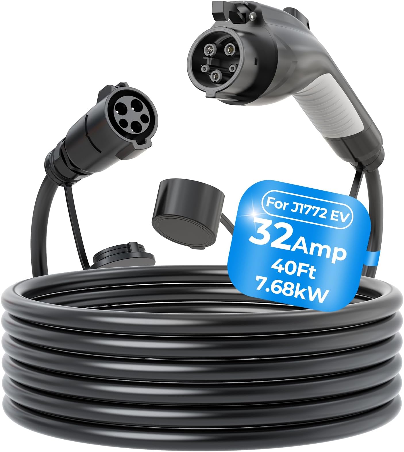 Amazon.com: 25ft(7.5m) 48Amp Add to Your Tesla Ev Charger Extension ...