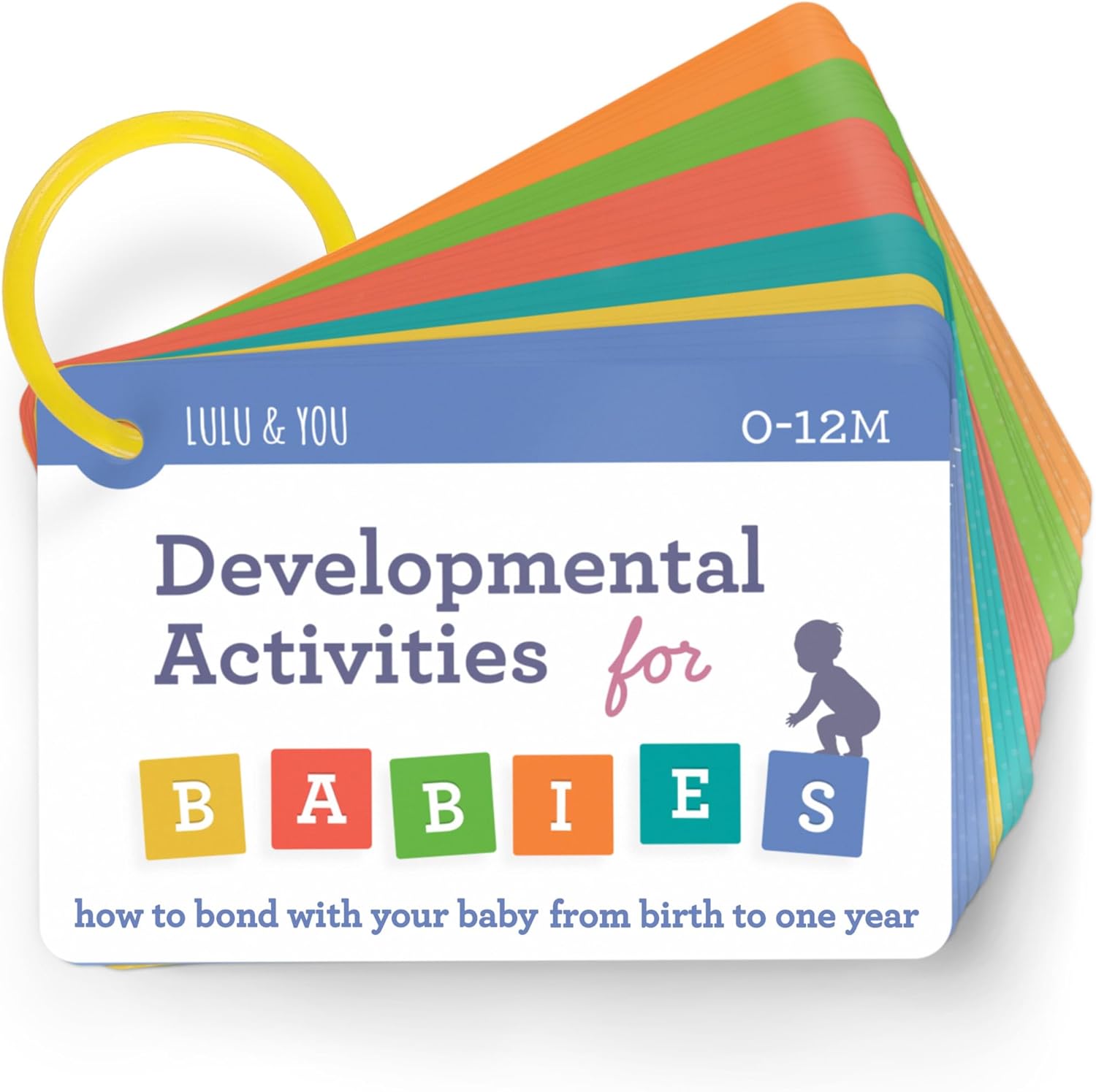 Amazon.com: Lulu & You Baby Activity Cards - Playtime Ideas Focused on ...