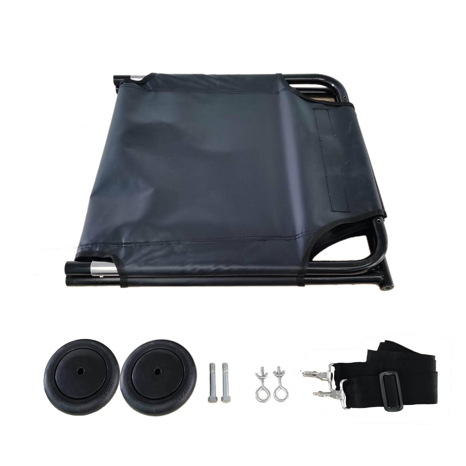 Snapklik.com : Max Loading 250lbs Large Dog Stretcher