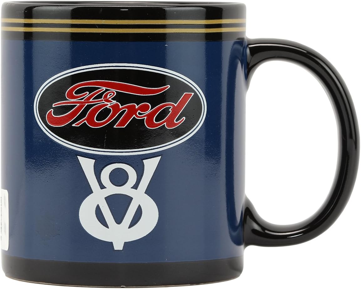 Amazon.com | Ford Trucks Pattern Ceramic Coffee Mug, Novelty Gift Mugs ...