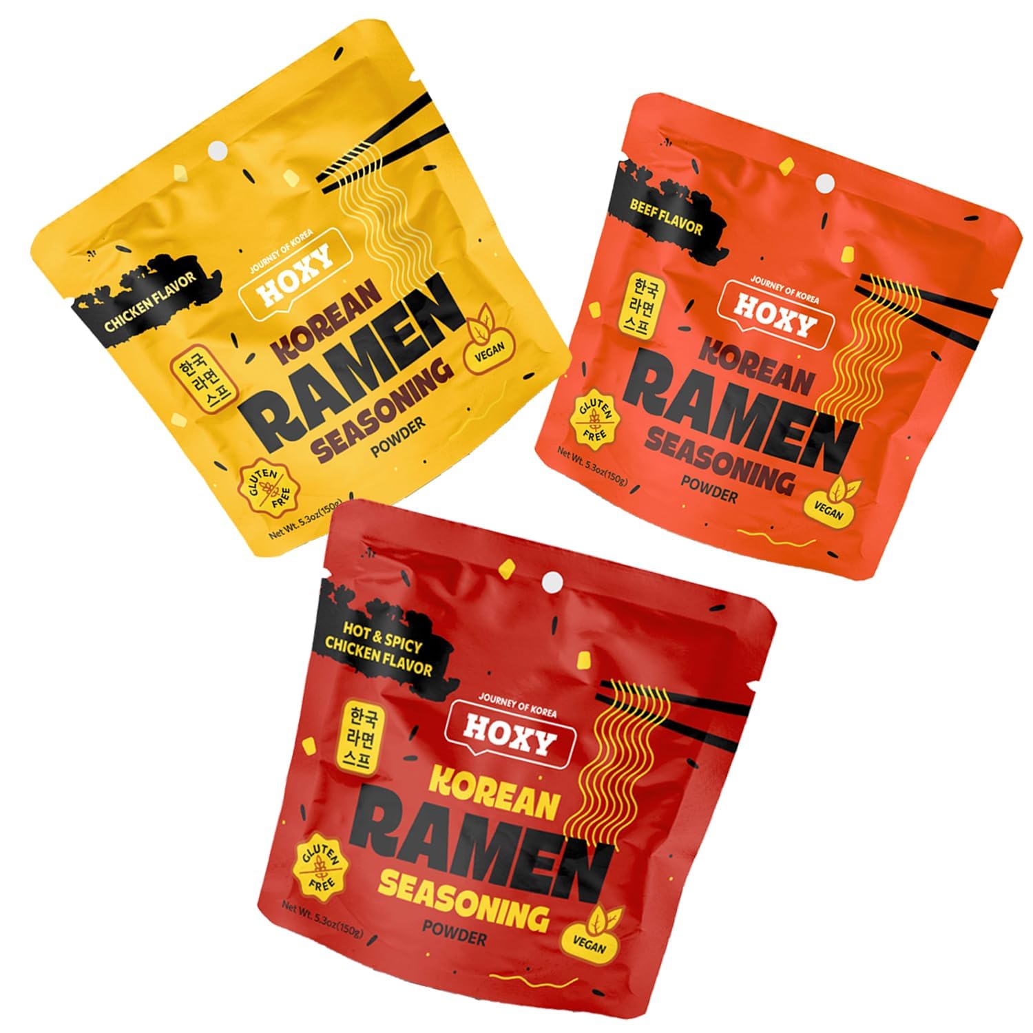 Amazon.com : HOXY Journey of Korea "Korean Ramen Seasoning" | Gluten ...