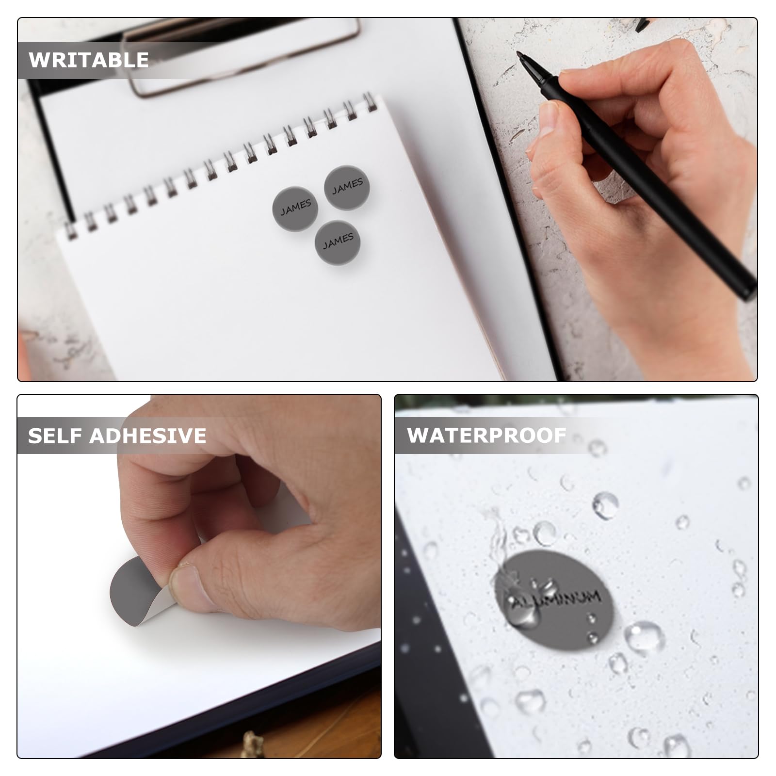 Snapklik.com : Gray Dot Stickers Round 0.5 Inch Sticker Circle Colored ...