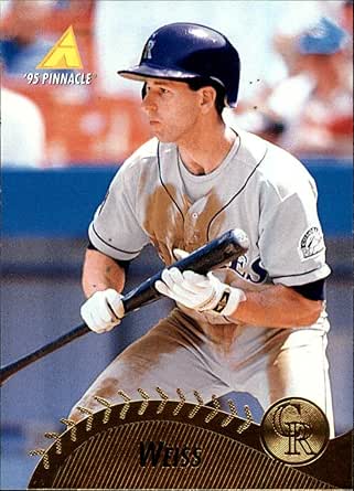 Amazon.com: 1995 Pinnacle Baseball Card #20 Walt Weiss : Collectibles ...