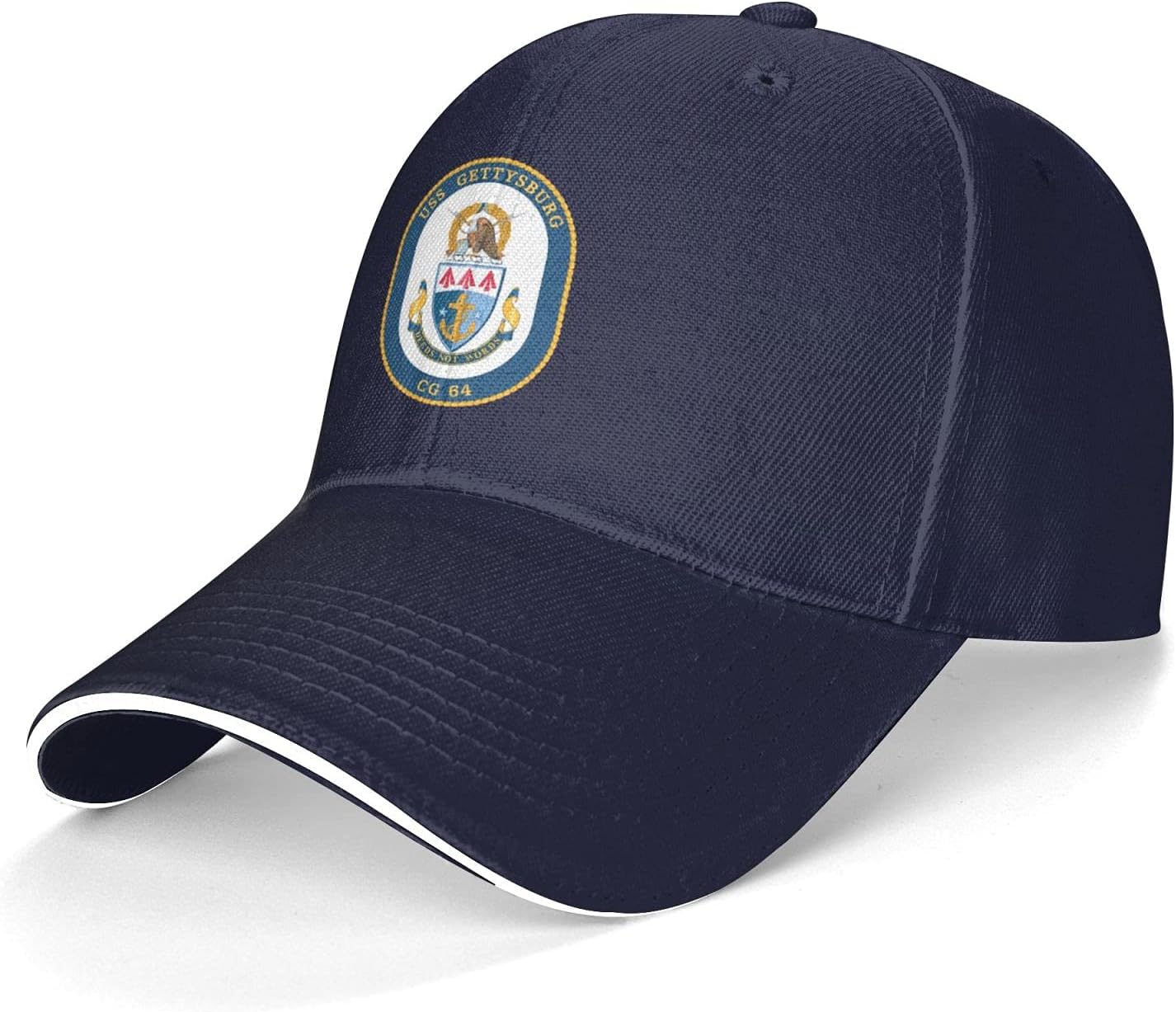 Navy USS Gettysburg CG-64 Unisex Baseball Cap Adjustable Snapback Hats ...