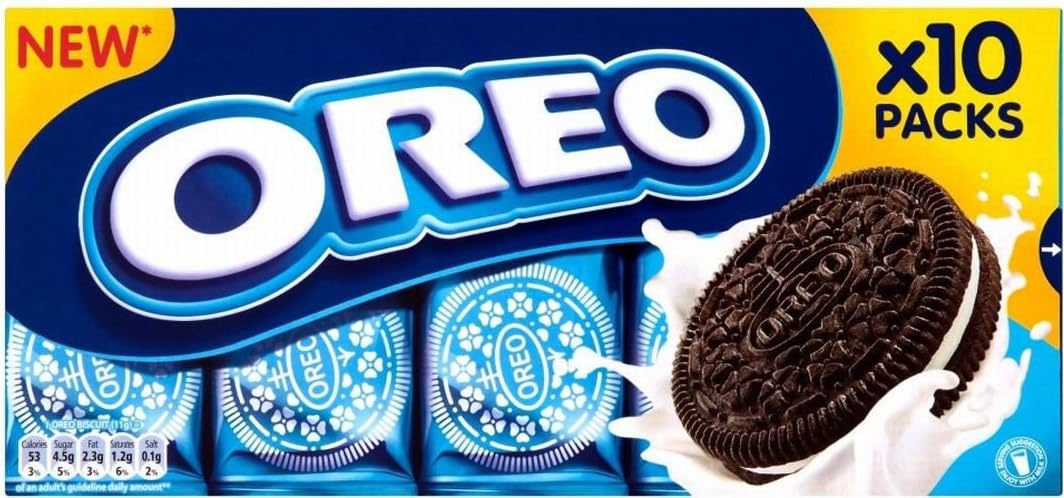 Oreo Galletas - Originales (10 Por Paquete - 220g) (Paquete de 6 ...