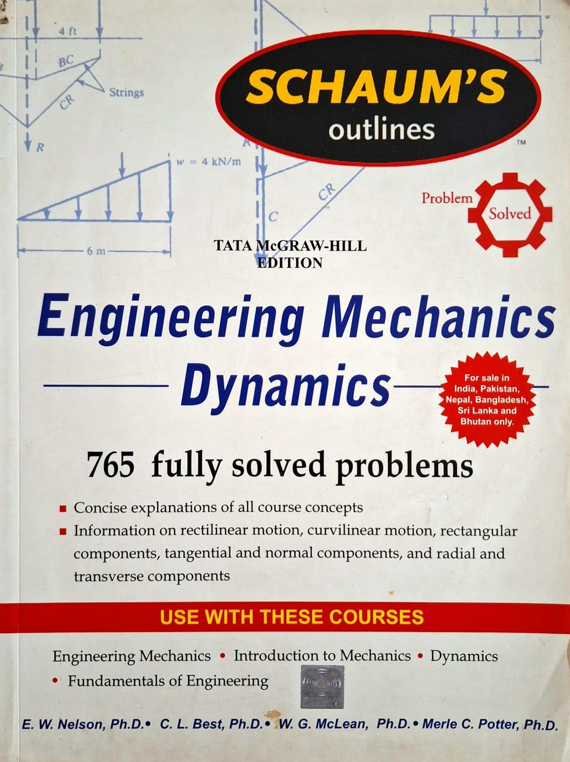 Buy Engineering Mechanics Dynamics (765 Fully Solved Problems) Book ...