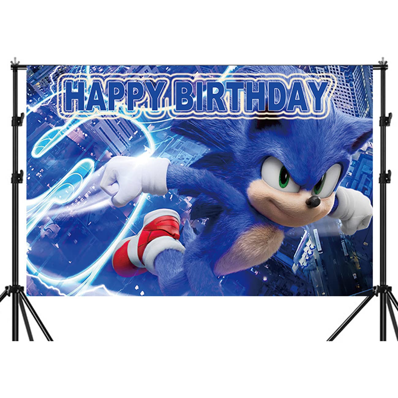 Buy Sonic Backdrop -Miotlsy Sonic The Hedgehog Photography Background ...
