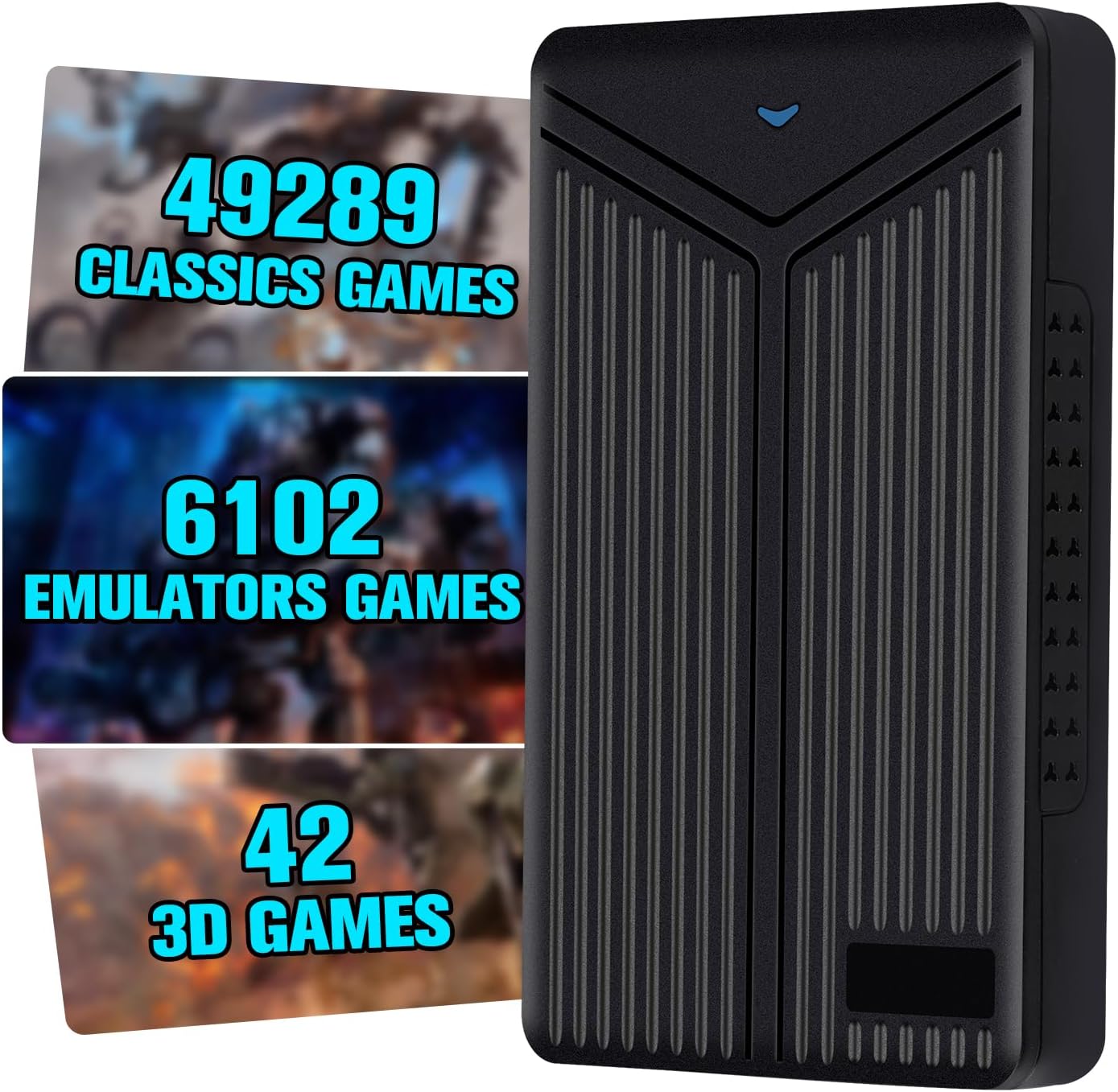 Amazon.com: Retro Game Console Hard Drive, 4T Retro Gaming Console HDD ...