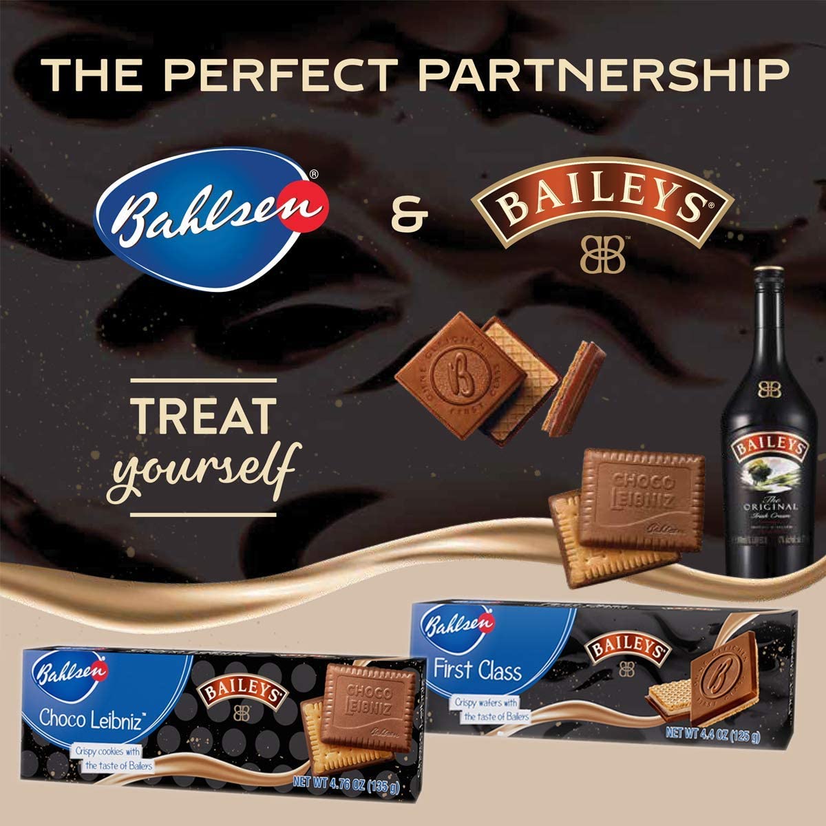 Bahlsen Ohne Gleichen First Class Cookies with the flavor of Baileys ...