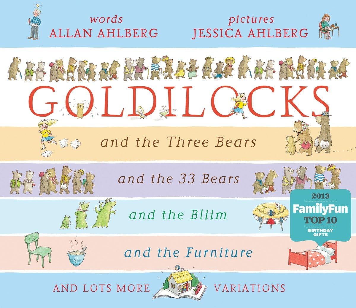 The Goldilocks Variations: A Pop-up Book : Ahlberg, Allan, Ahlberg ...