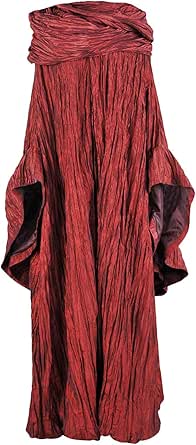 Amazon.com: Game of Thrones The Red Woman Melisandre Cosplay Costume ...