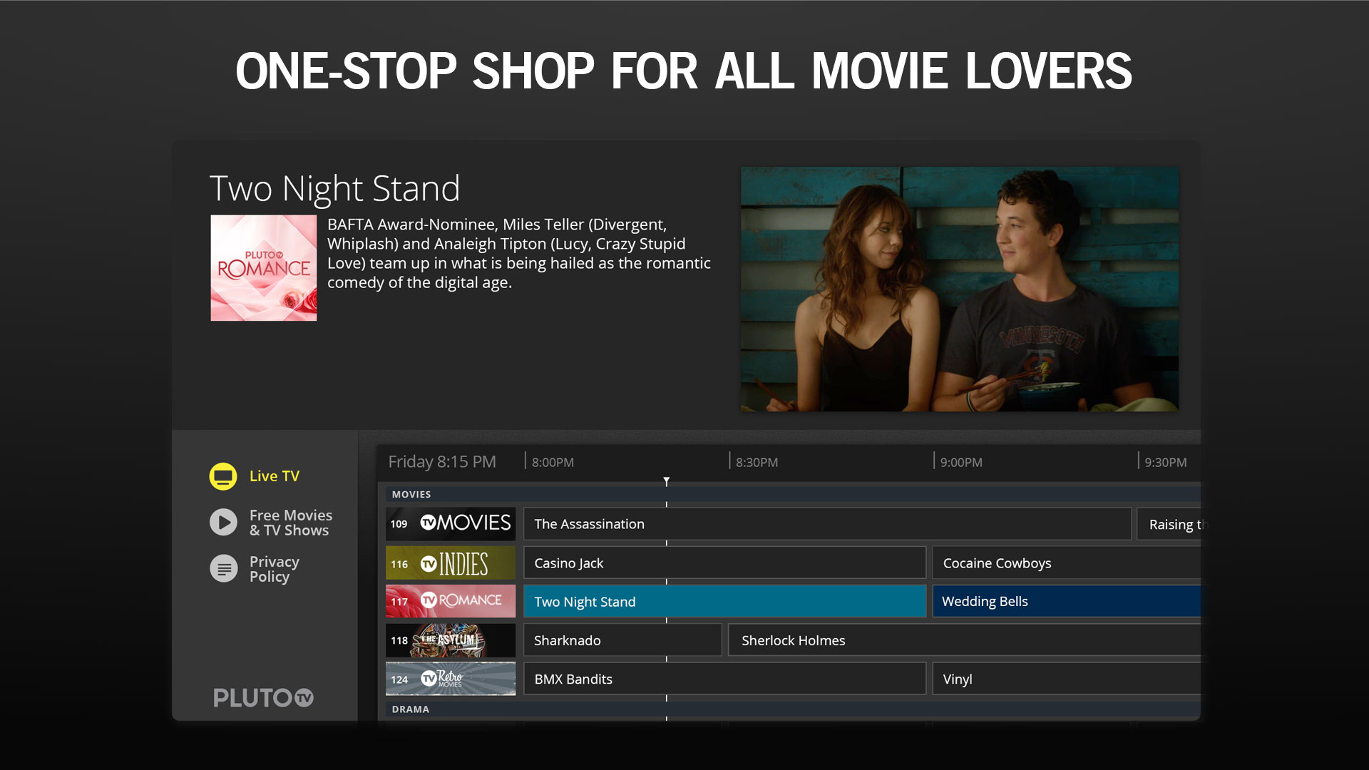Pluto TV - It’s Free TV:Amazon.co.uk:Appstore for Android
