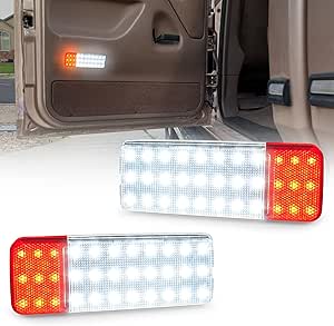 Amazon.com: NEIFILES LED Interior Door Panel Lights Reflector Courtesy ...