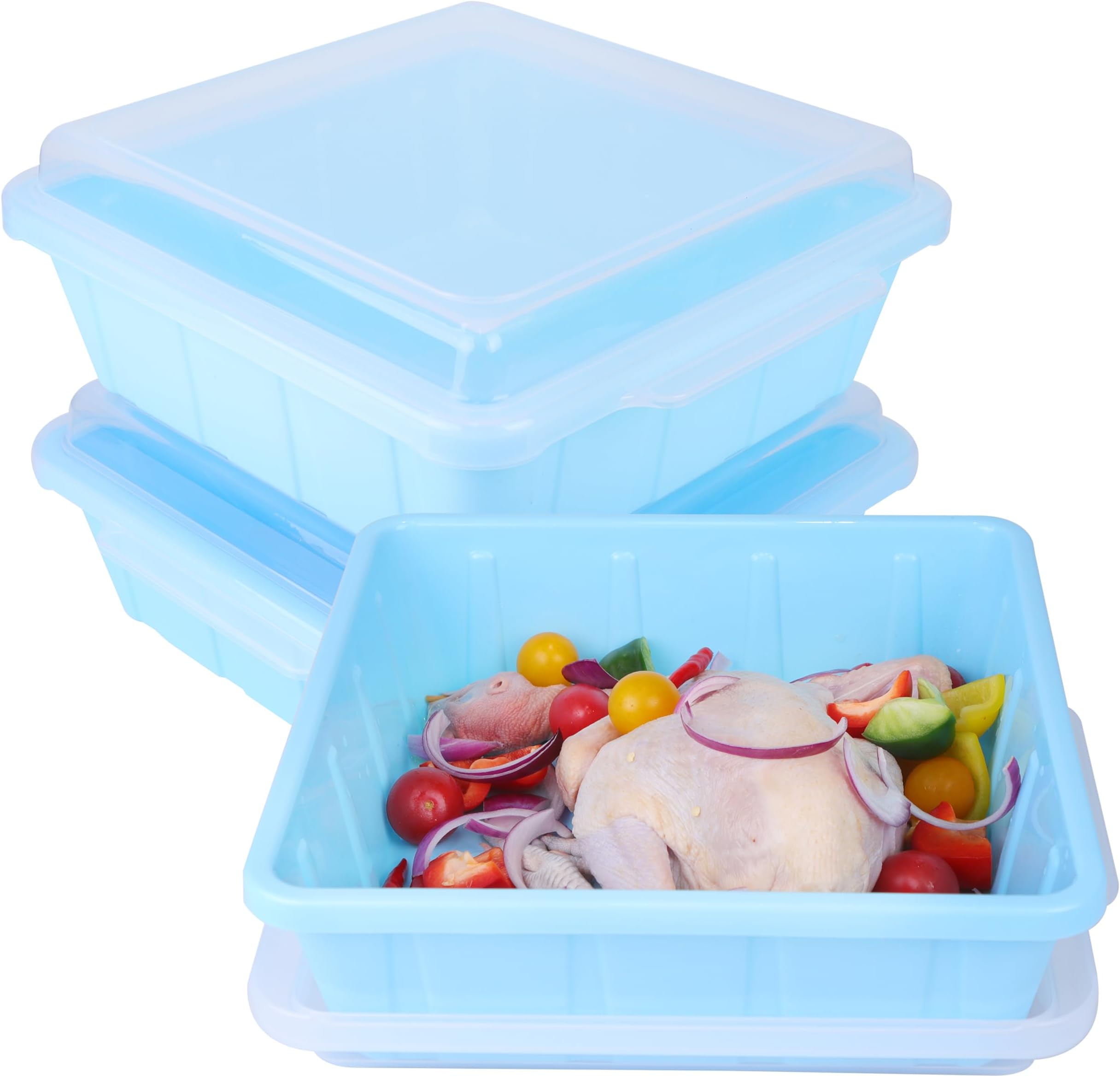 Amazon.com: Tupperware Large Season Serve Container - Paprika Bottom ...