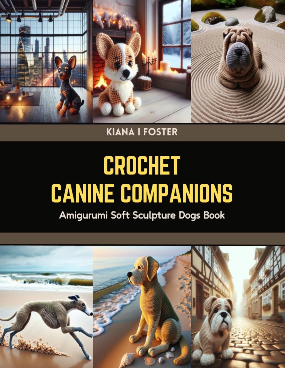 Crochet Canine Companions: Amigurumi Soft Sculpture Dogs Book: Foster ...