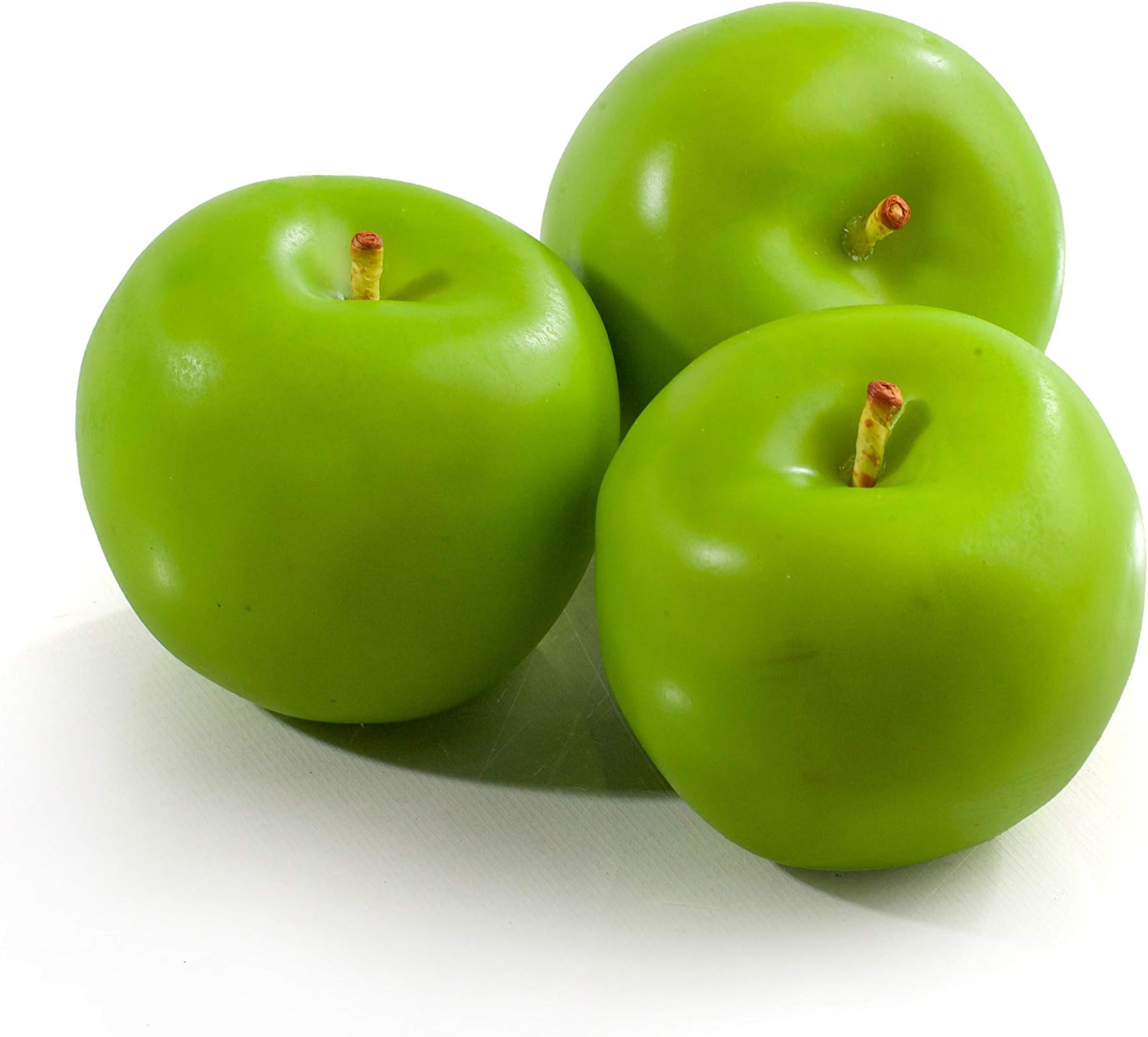 Best Artificial 4 Large Green Apples Fruit Decorative : Amazon.co.uk ...