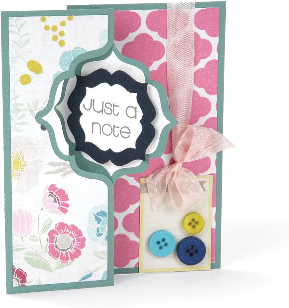 Amazon.com: Ellison Sizzix Regal Flip-its Dies - Designer Stephanie Barnard