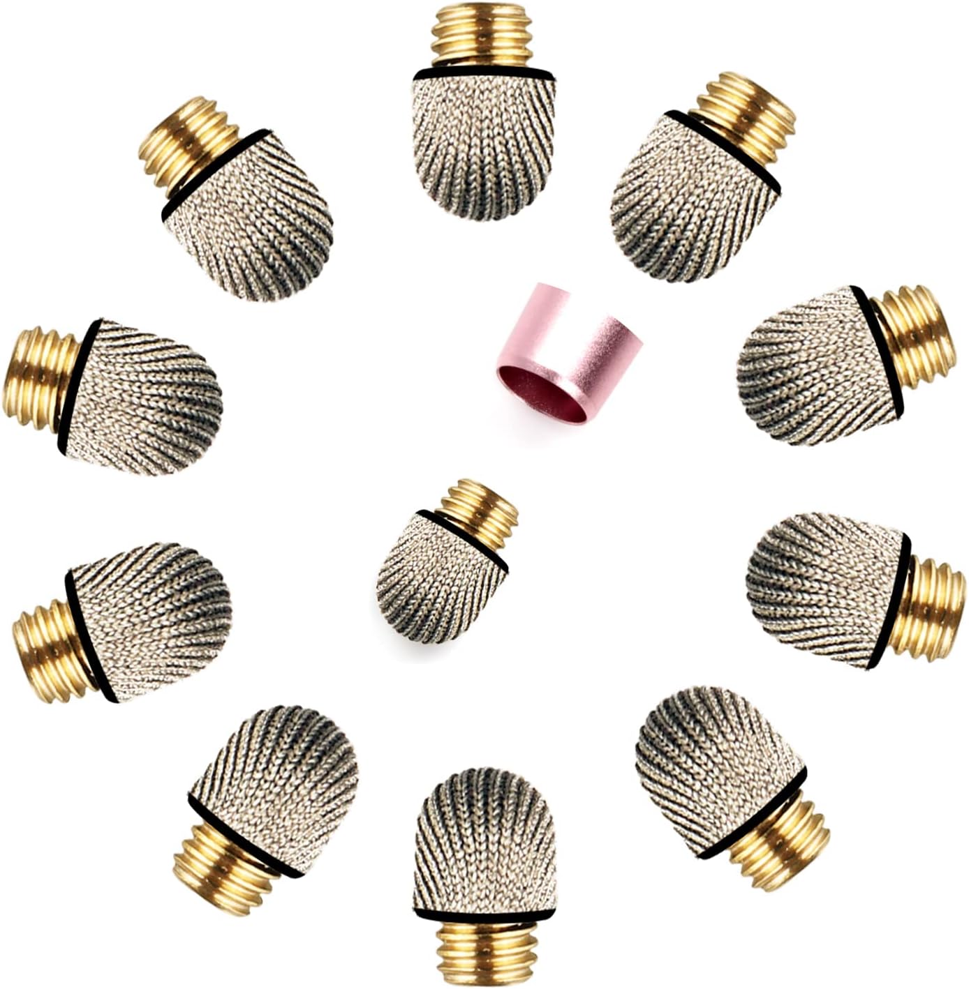 AULEEP Replacement Fiber Tips, Replaceable Mesh Tips with Nanofiber ...