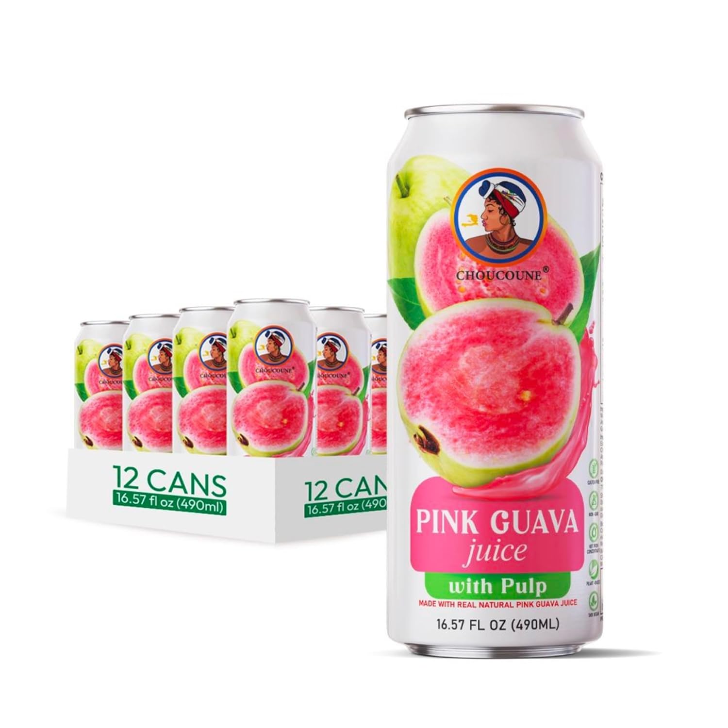 Amazon.com : Guava Juice With Pulp - 100% Natural, Non-GMO Guavas, No ...