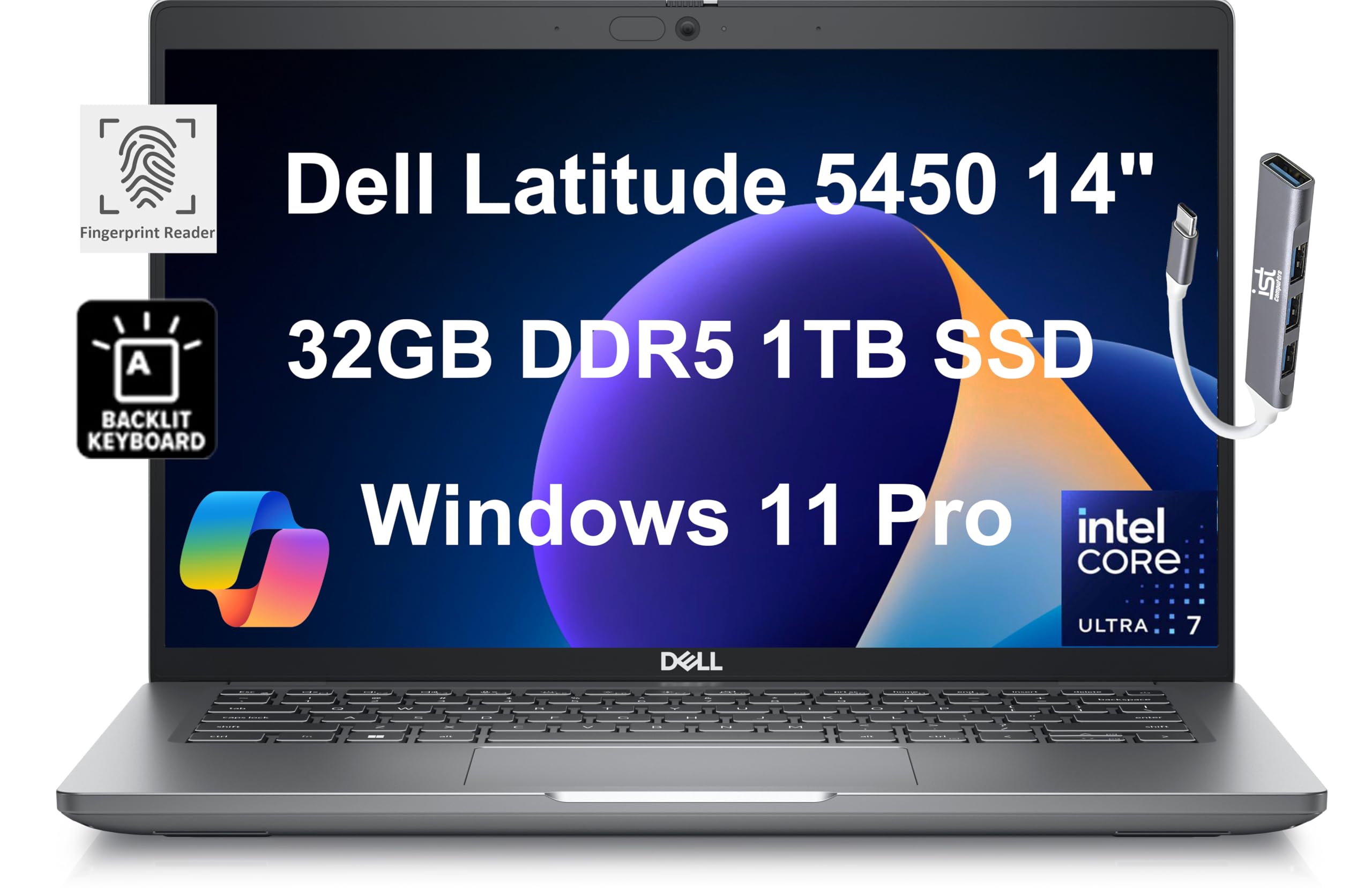Snapklik.com : Dell Latitude 5450 5000 AI Business Laptop