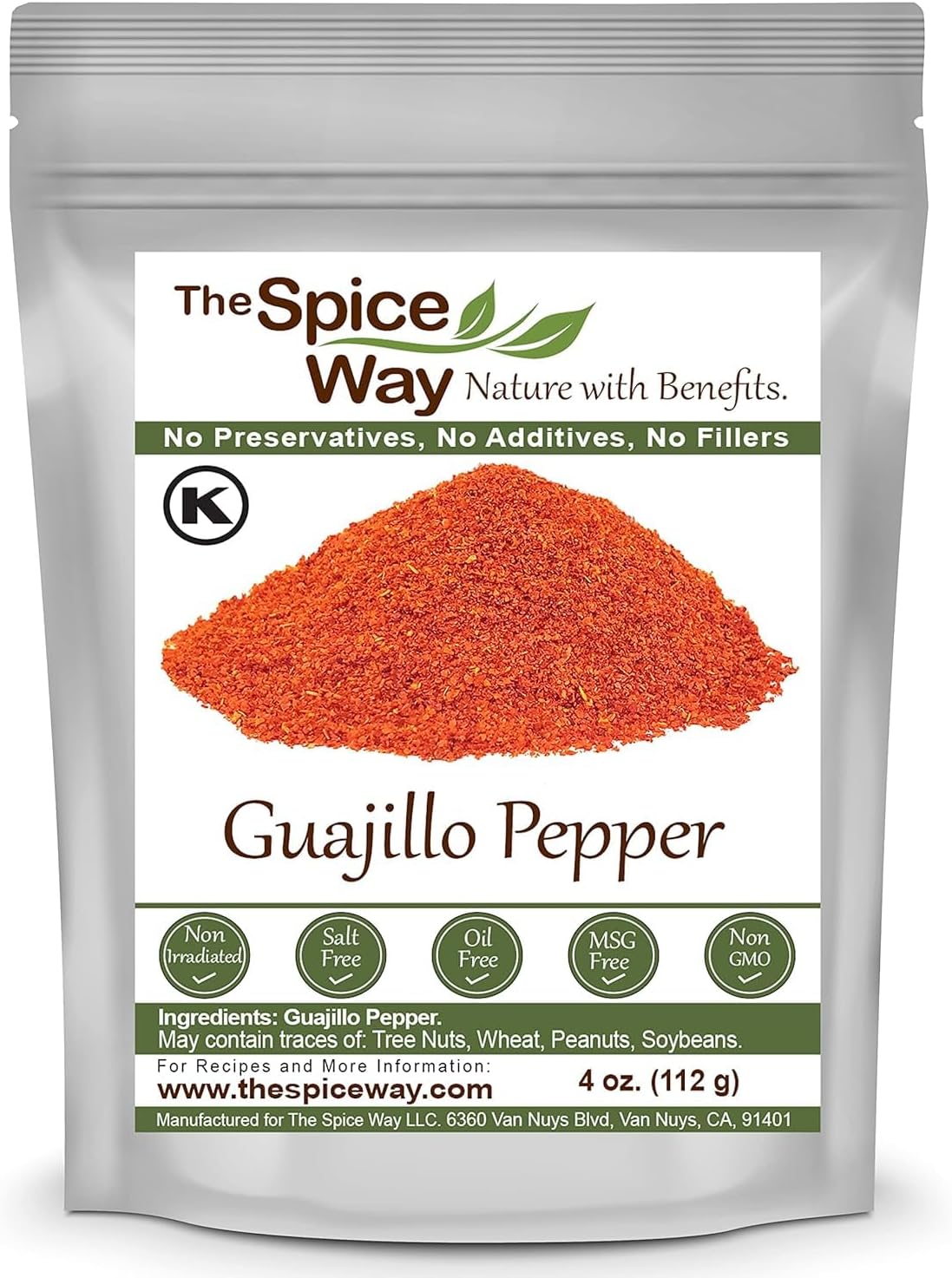Amazon.com : Guajillo Chile Powder Ground 1 LB (16oz) – Natural and ...