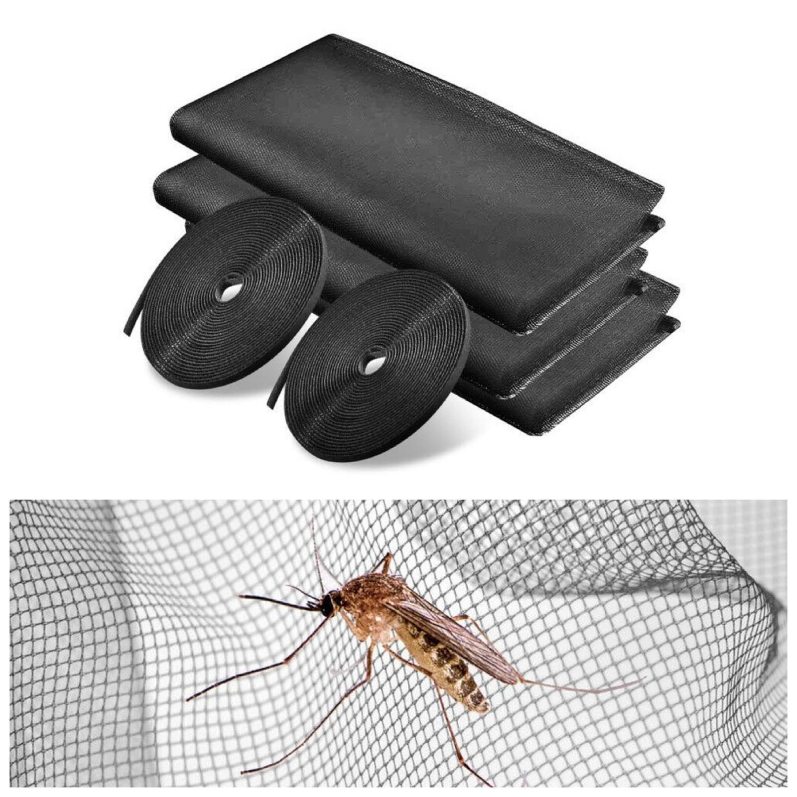 ADEPTNA Pack of 3 Window Super Fine Fly Mesh Screen Mosquito Bug Insect ...