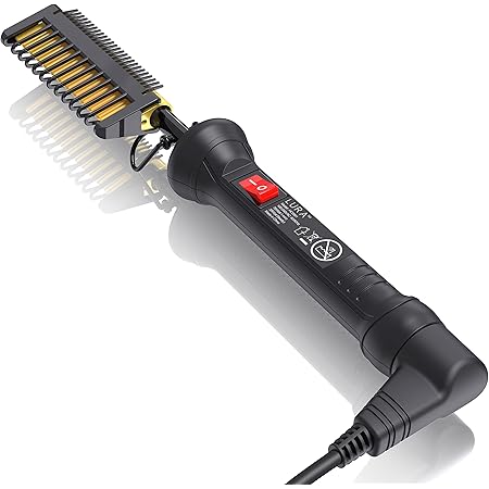 Amazon.com : Hot Comb Pressing Comb Hair Straightener Rake Comb by ...