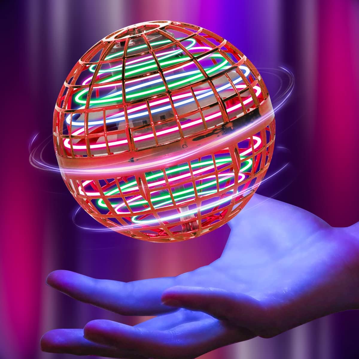 Amazon.com: XINHOME Flying Ball Orb Toys Hover Soaring Flying Toy Globe ...