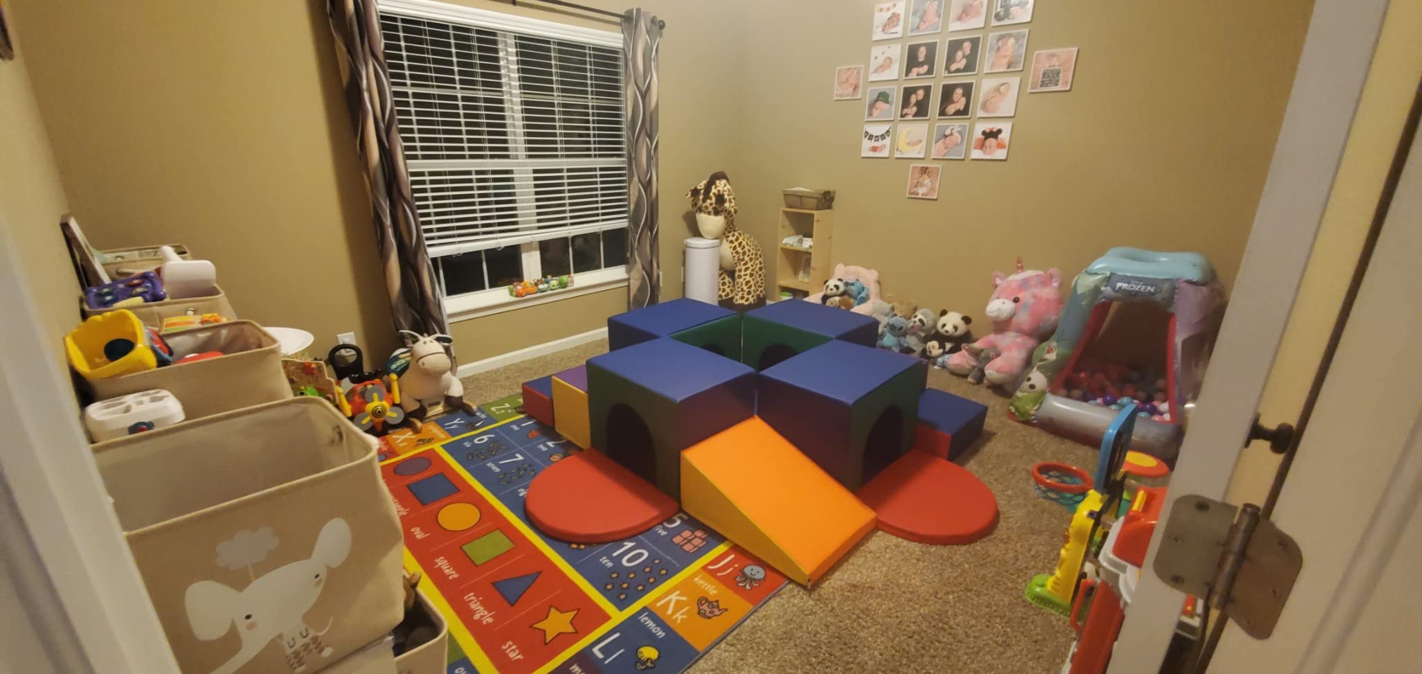 $75/mo - Finance ECR4Kids SoftZone Four Tunnel Maze, Jumbo Foam Climber ...