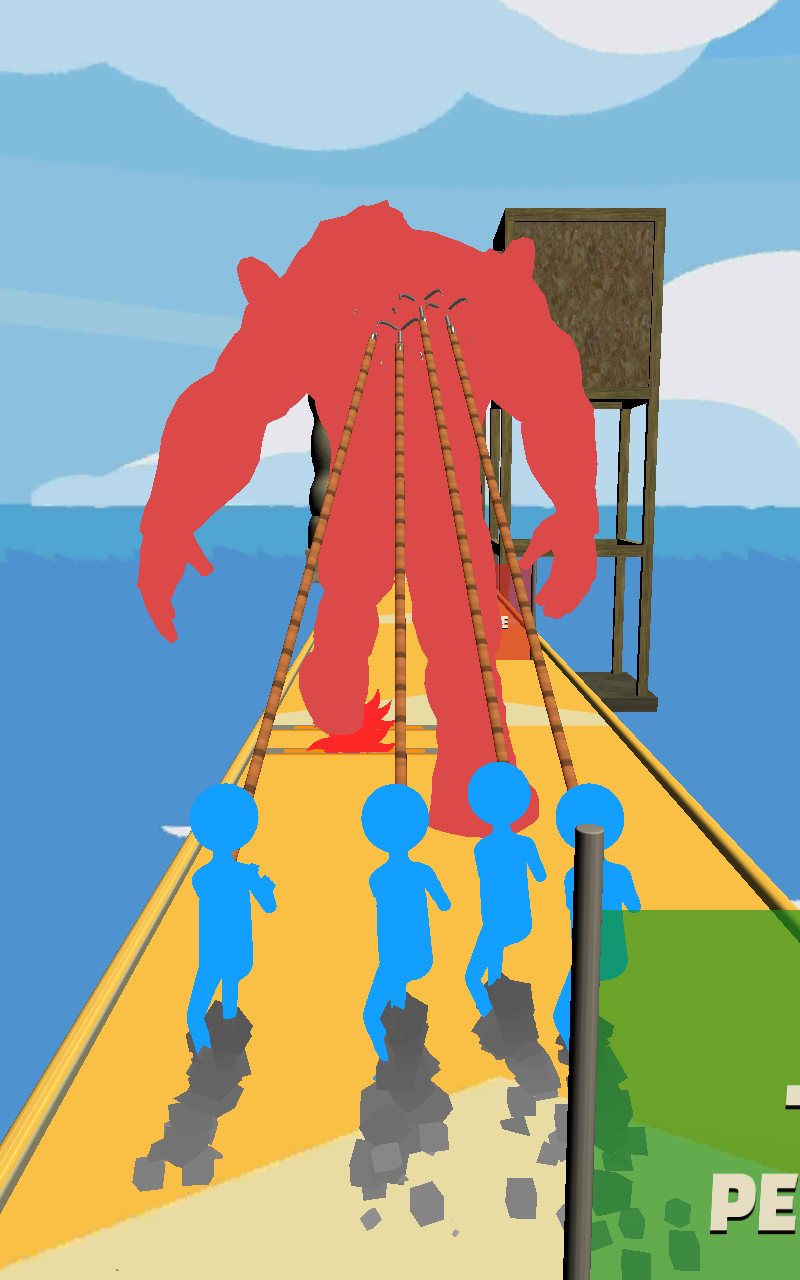 Giant Rope Crowd Pull Invader Rush Evolution games:Amazon.de:Appstore for Android