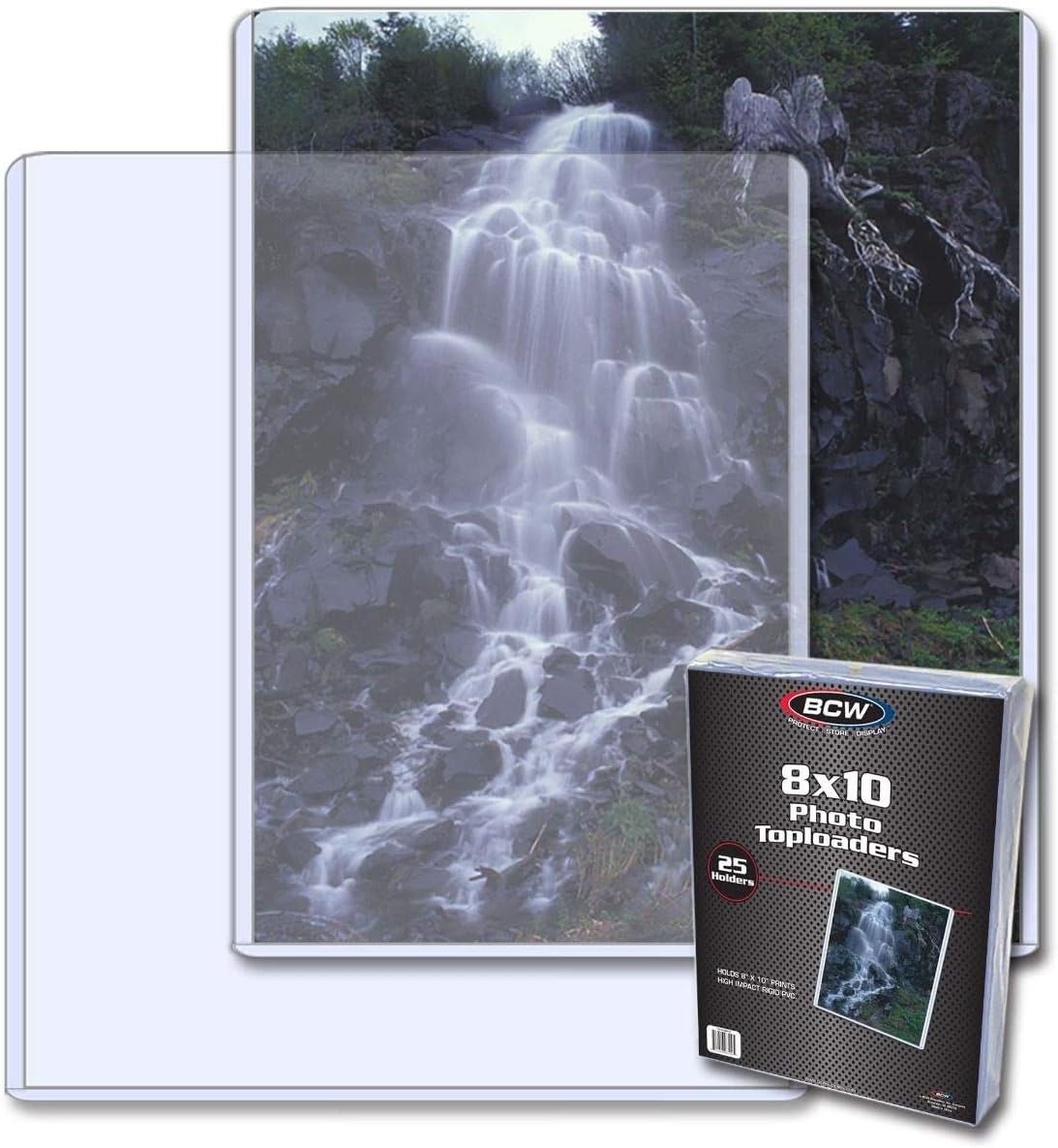 Ultra Pro Top Loaders BCW 8x10 Toploader Holder - 25 Count | Rigid PVC ...