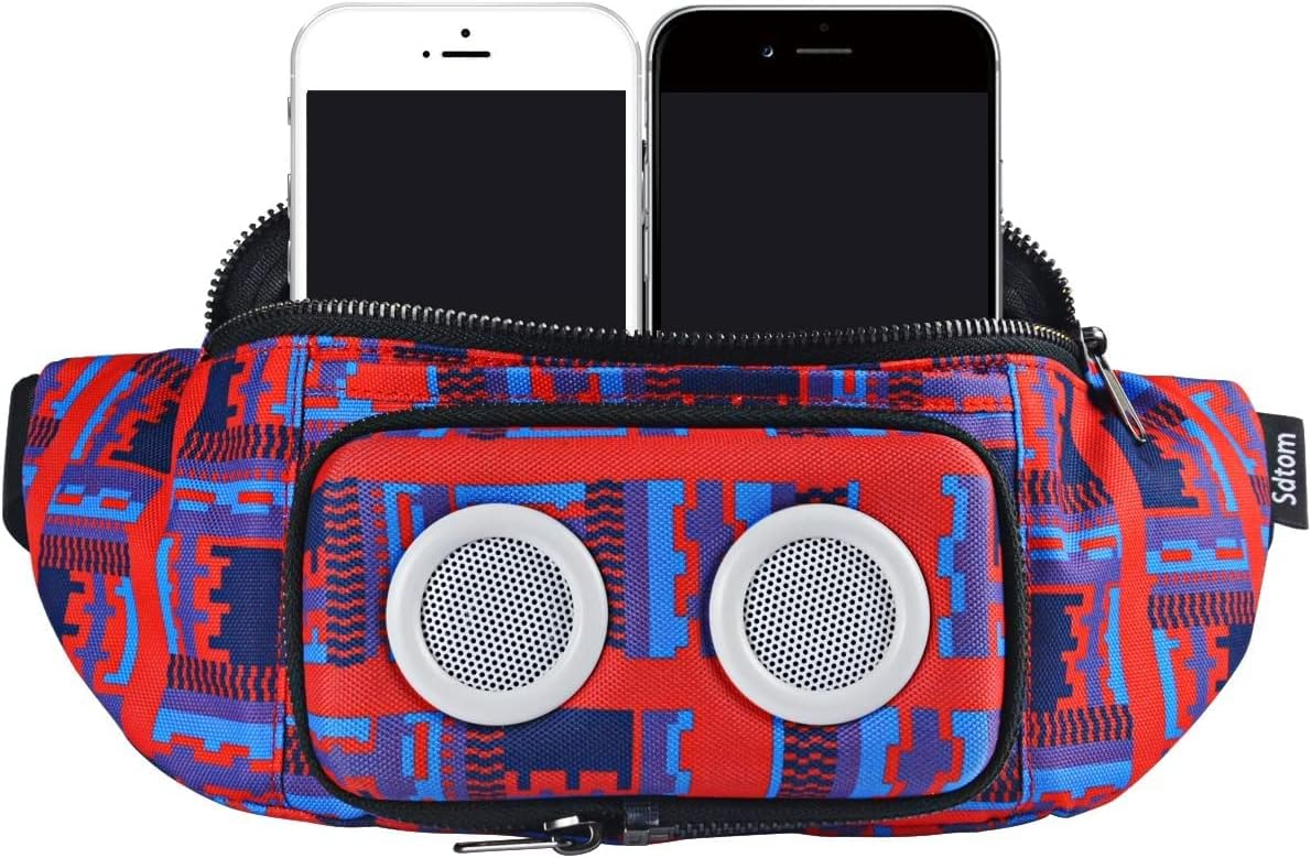 Amazon.com: Fanny Pack with Bluetooth Speaker, Durable Bluetooth ...