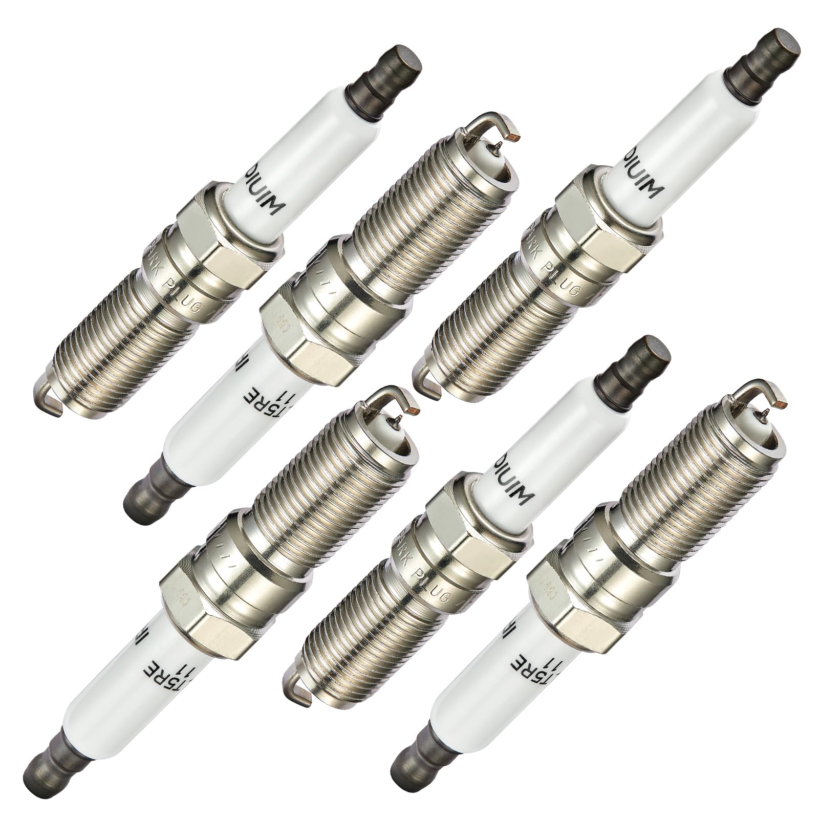 Amazon.com: BDFHYK Set of 6 Iridium Spark Plug Compatible with ...