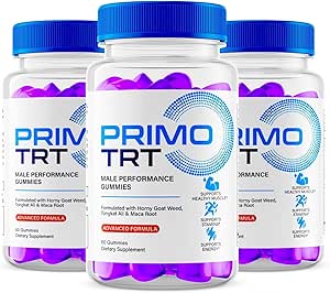 Amazon.com: (3 Pack) Primo TRT Plus Gummy – All Natural PrimoTRT Supplement for Overall Health ...