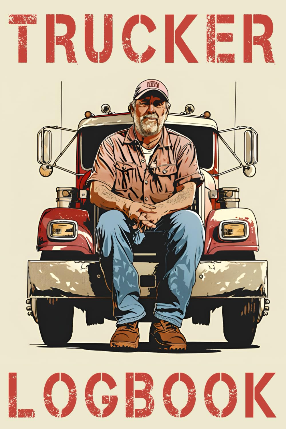 Trucker Logbook: A Trucking Business Organizer for Truck Car Driver ...