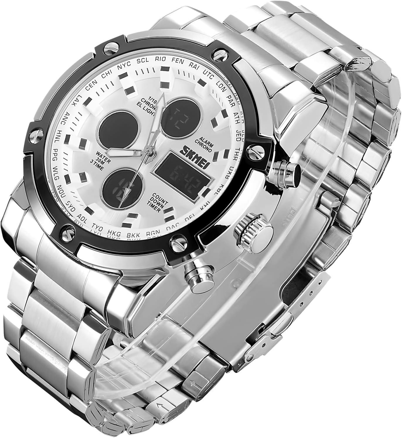 Relojes para hombre，Golden hour relojes, relojes de cuarzo，de acero ...