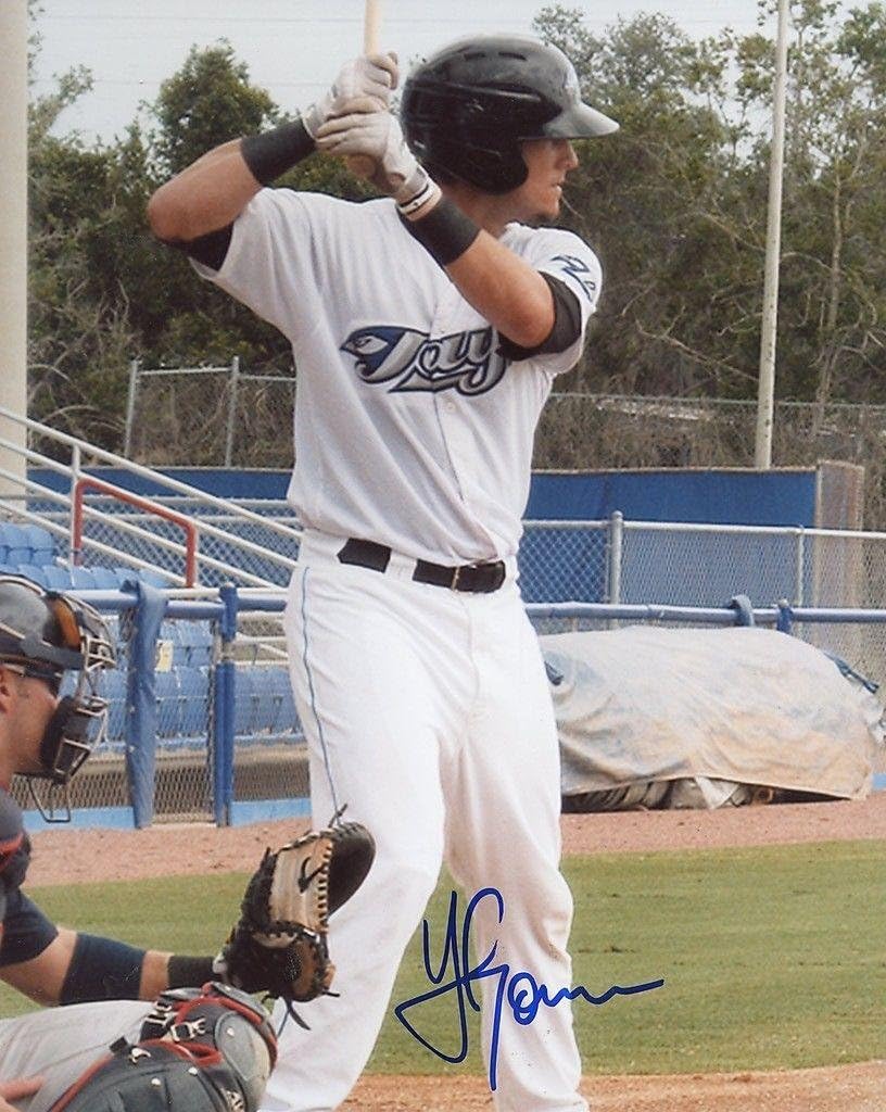 Yan Gomes Blue Jays Signed 8x10 - Autographed MLB Photos at Amazon's ...