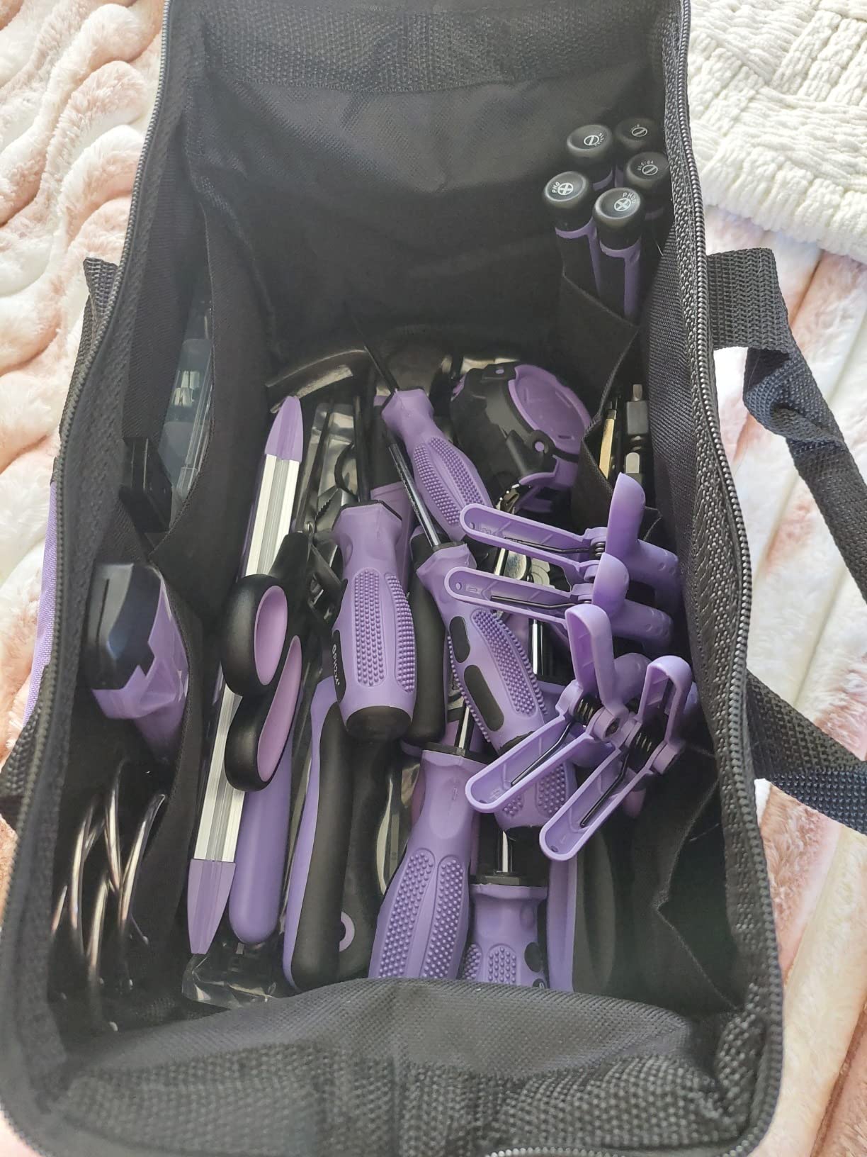 $13/mo - Finance Purple Tool Set,ACOSEA 223-Piece Tool Sets for Women ...