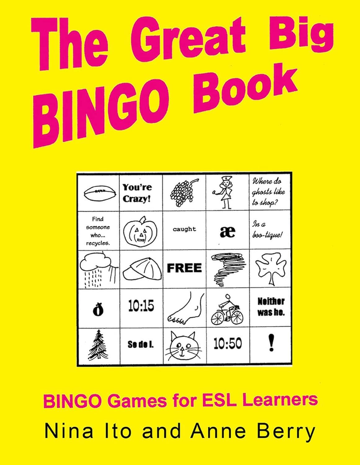 Amazon.com: The Great Big Bingo Book: Bingo Games for ESL Learners ...