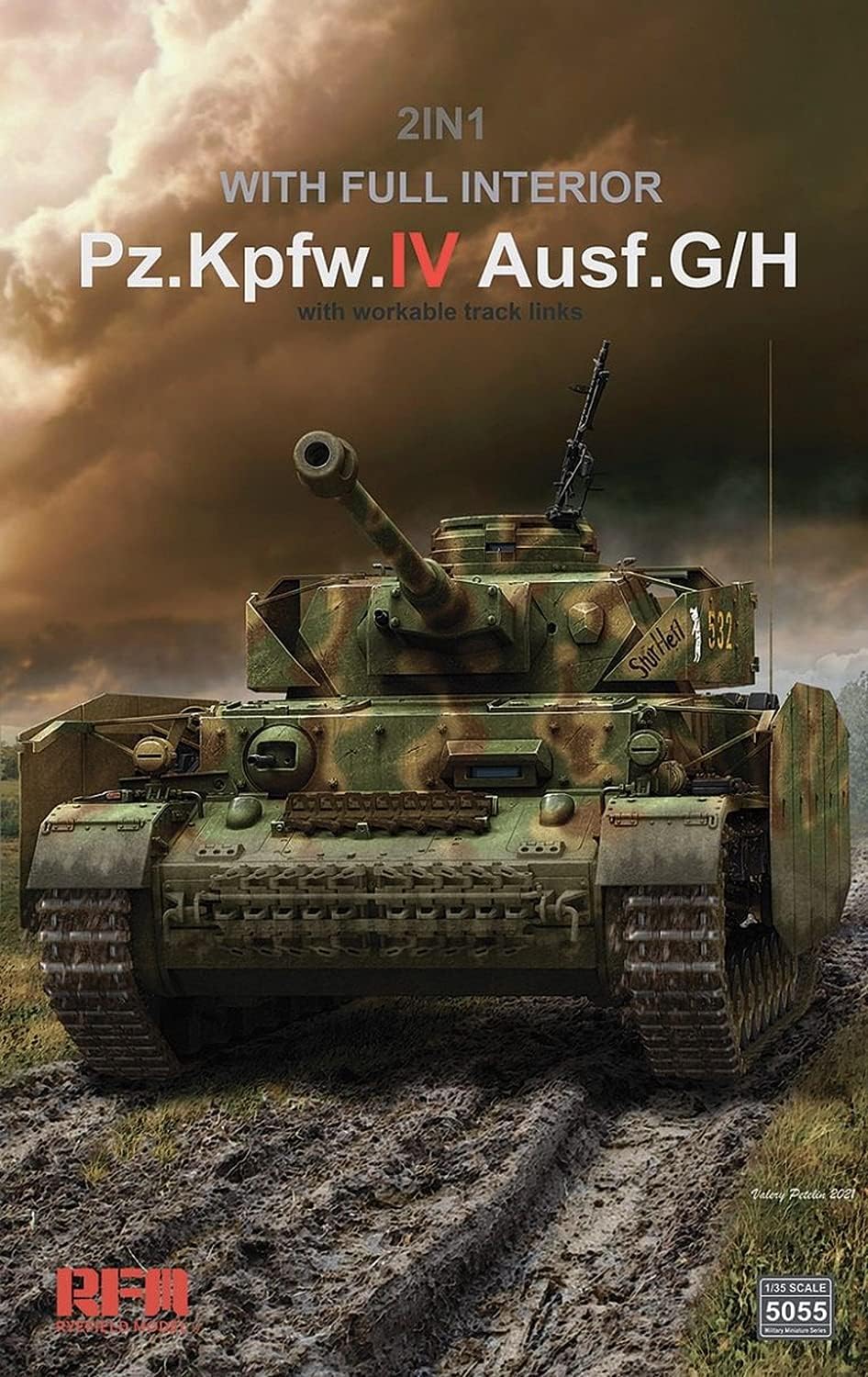 Amazon.com: Rye Field Models RFMRM5055 1:35 Rye Field Model Panzer Pz ...