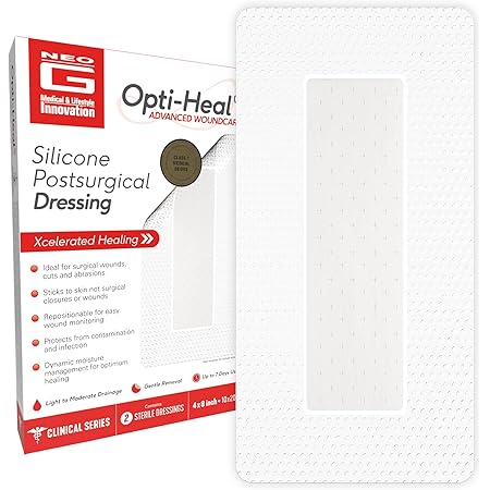 Amazon.com: All Health Waterproof Transparent Dressing & Pad, Dressings ...