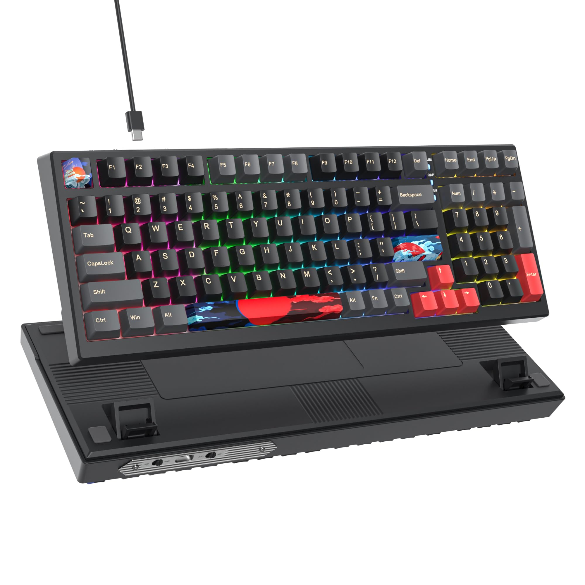 Snapklik.com : Owpkeenthy Wired 96% Gasket Mounted Mechanical Gaming ...