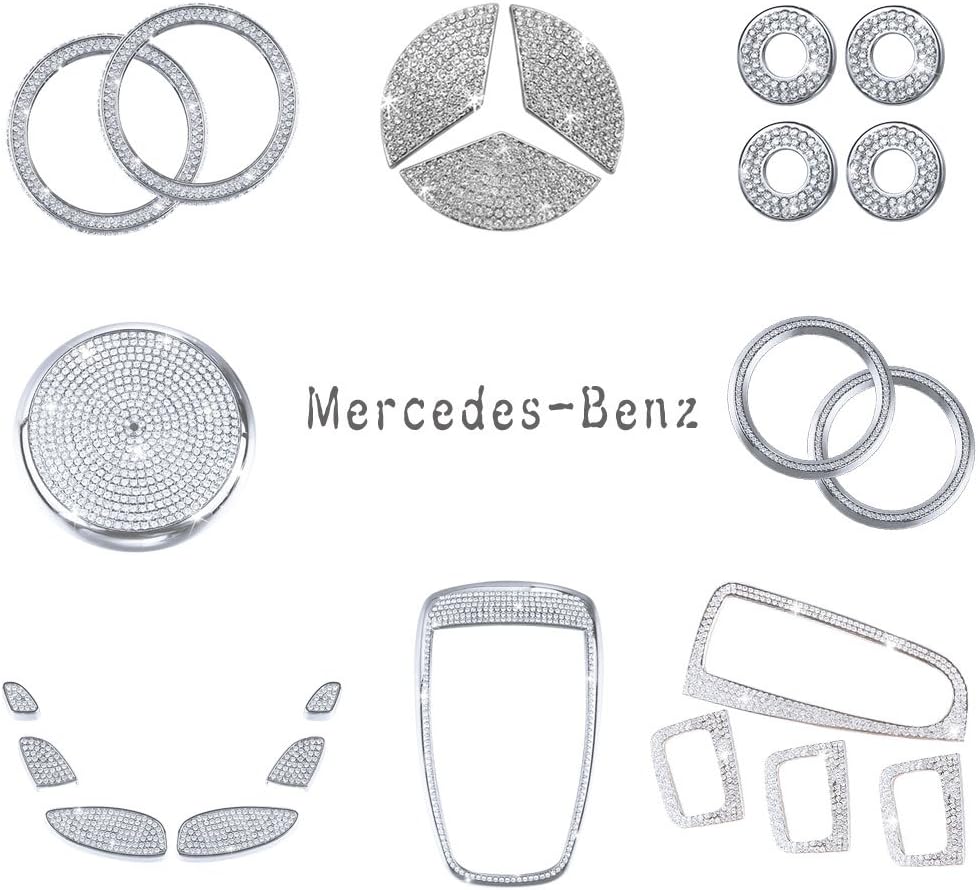 1797- Decoración para interiores de Mercedes Benz, de cristal ...
