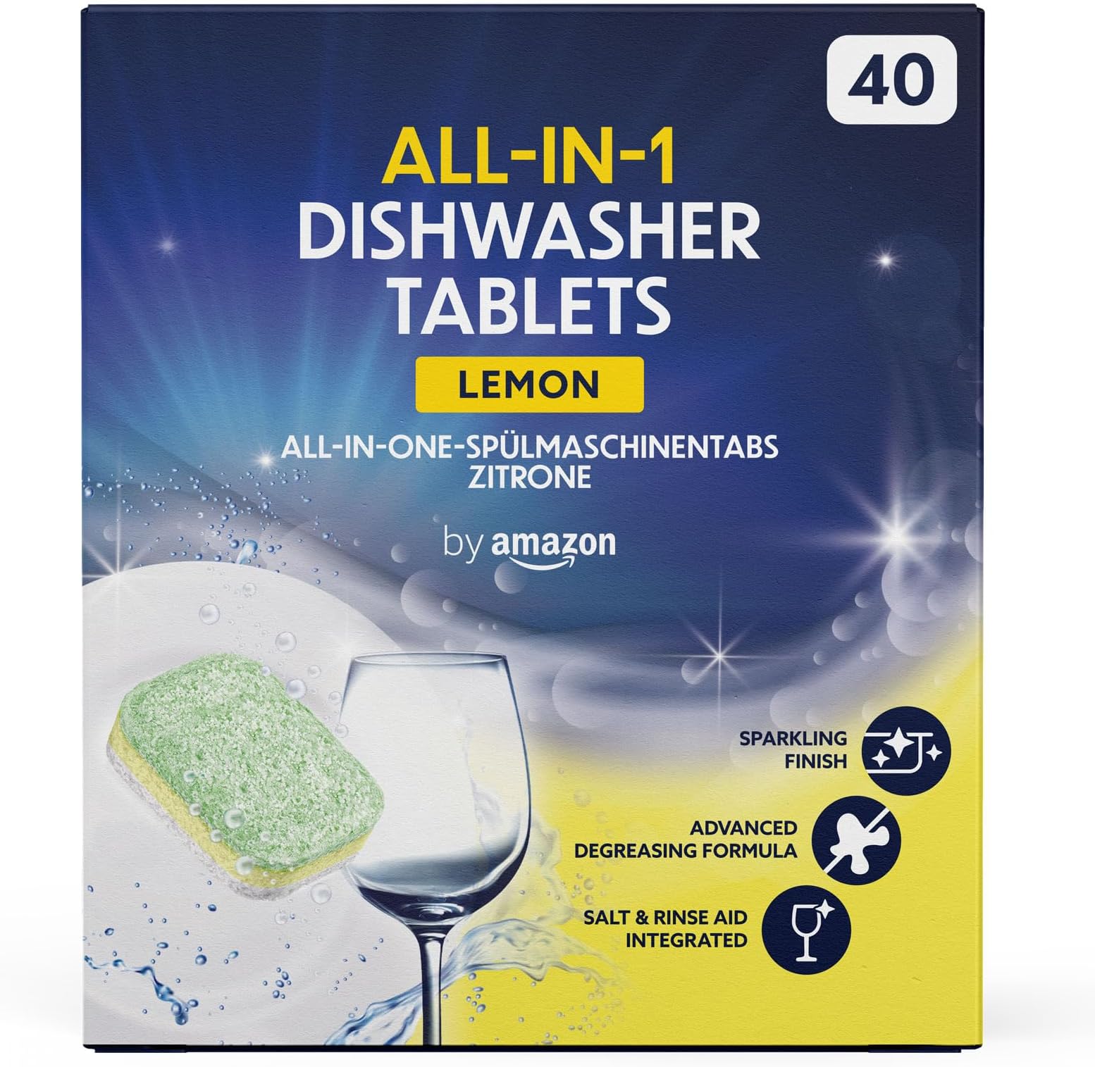 Fustino 188 Tabs 10g per lavastoviglie Svelto Tablets : Amazon.it ...