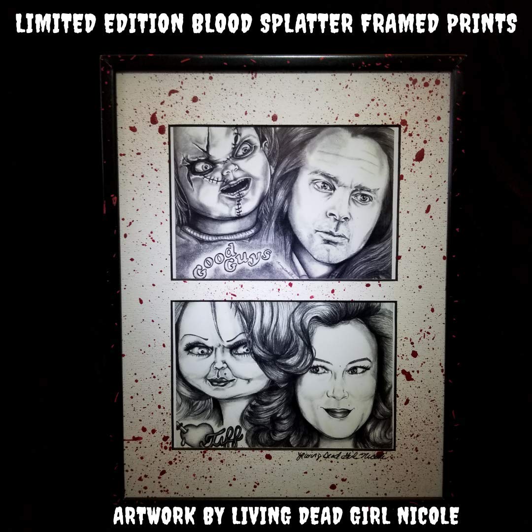 Buy Portrait Drawing Framed Art Prints :"Friends Til The End" and"Eat Your Heart Out"- Brad ...