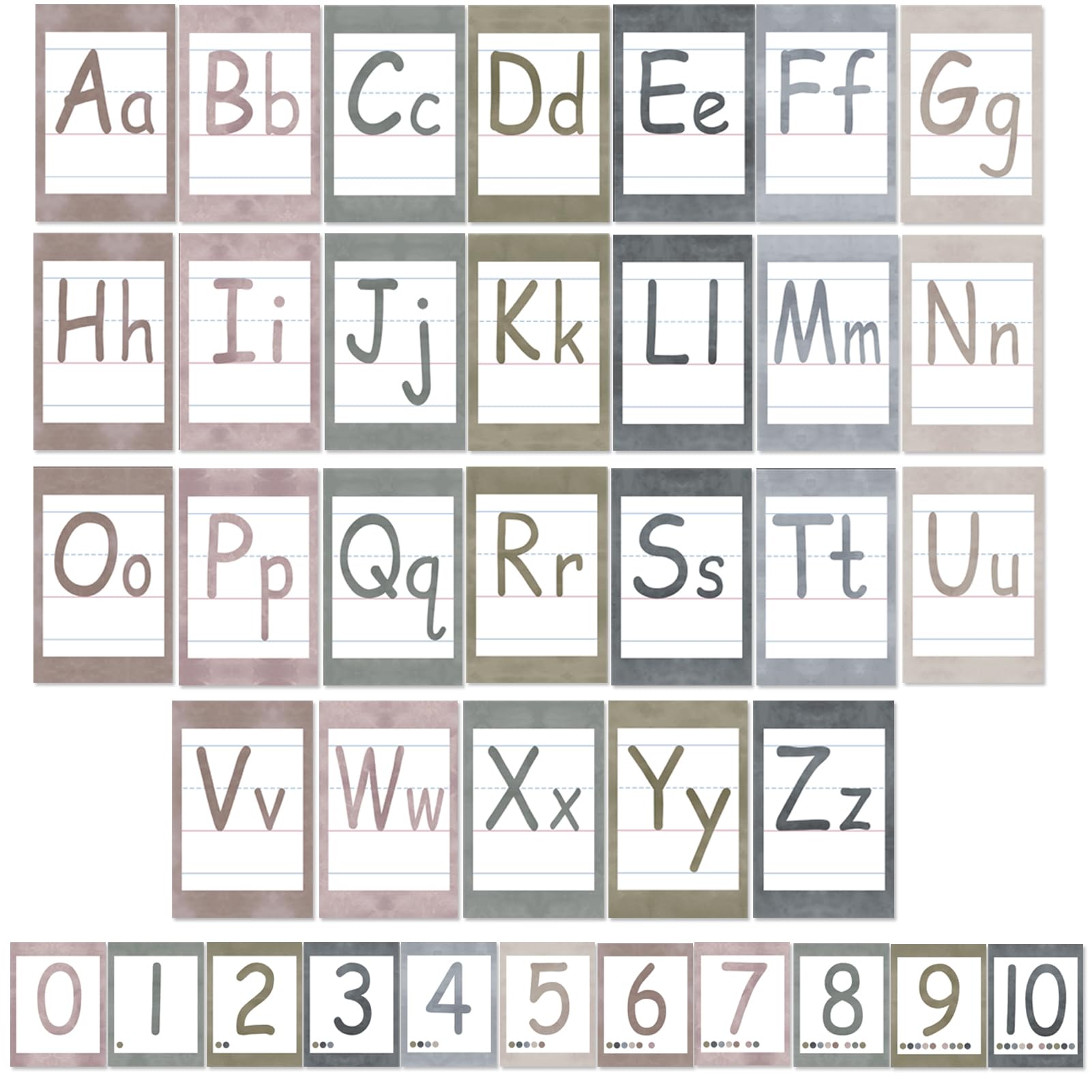 Snapklik.com : Adduster Bulletin Board Alphabet - ABC Alphabet Poster ...