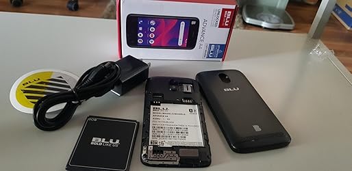 Amazon.com: BLU Advance A4 -Unlocked Dual Sim Smartphone -Black : Cell ...